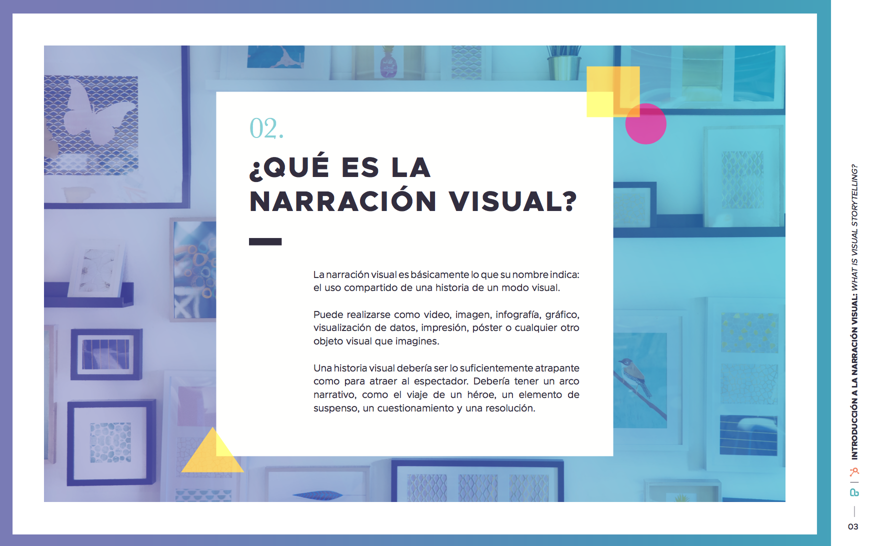 Introducción a la narración visual (y plantillas gratuitas de casos de ...